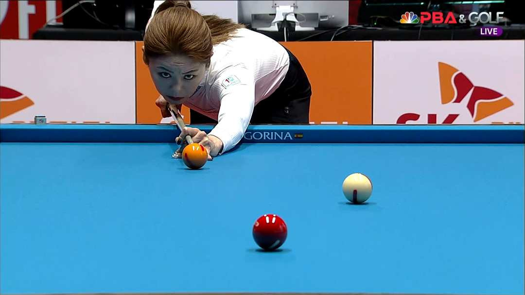 다음스포츠 | 김가영 vs 오지연 32강 2세트 HL[SK렌터카 LPBA 월드챔피언십 2023]