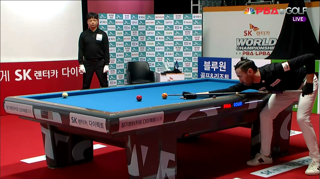 다음스포츠 | 응고 vs 카시도코스타스 32강 3세트 HL[SK렌터카 PBA 월드챔피언십 2023]