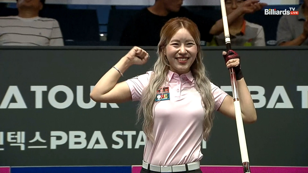 다음스포츠 | 3세트도 5이닝만에 끝내며 대어 스롱을 잡는 최연주!![에스와이 LPBA 챔피언십 23-24]