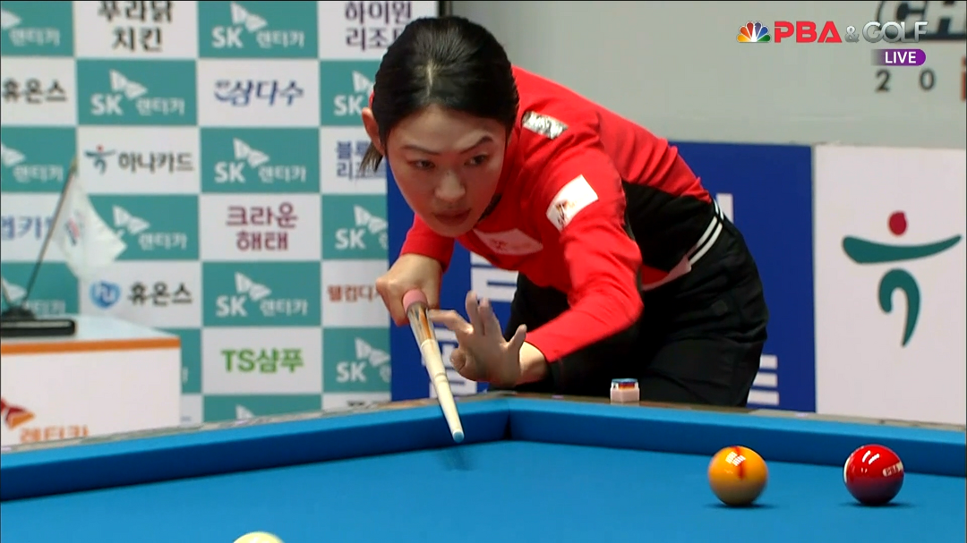 다음스포츠 | 히다 vs 오도희 32강 3세트 HL[SK렌터카 LPBA 월드챔피언십 2023]