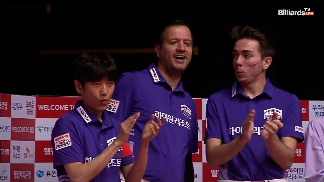 다음스포츠 | 드라마틱한 대역전승 만들어내는 이충복과 용현지[웰컴저축은행 PBA 팀리그 3R]