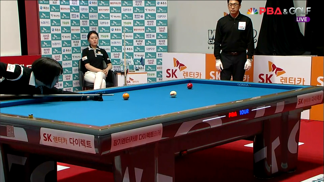 10대10! 치열한 접전 끝에 2세트도 따내느 이유주[SK렌터카 LPBA 월드챔피언십 2023] | 다음스포츠