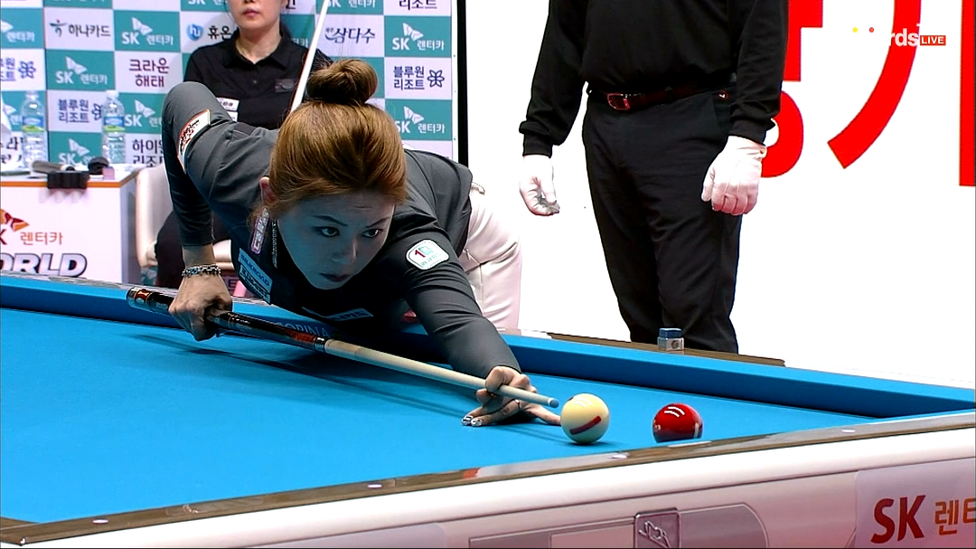 [준결승] 박지현 vs 김가영 3세트 HL[SK렌터카 LPBA 월드챔피언십 2023] | 다음스포츠