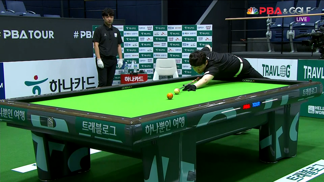 꺾이지 않는 기세! 2세트도 1이닝 4득점하는 백민주![하나카드 LPBA 챔피언십 23-24] | 다음스포츠