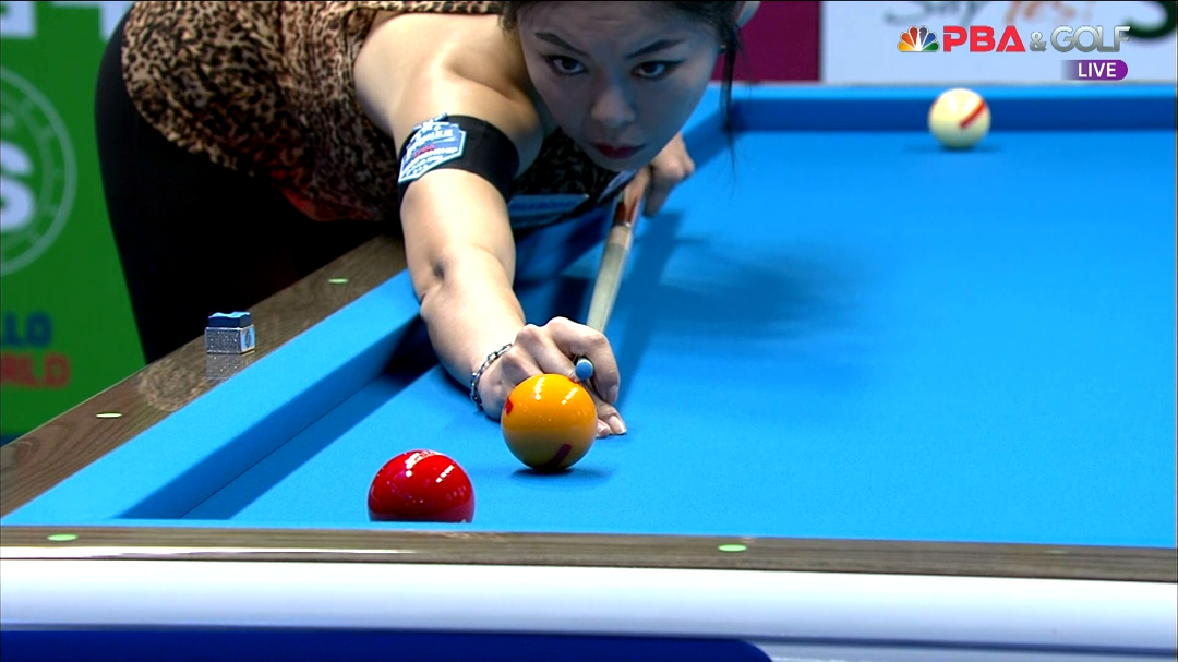 4득점 추가하면서 순식간에 9대2 스코어 만드는 김가영[경주블루원리조트 LPBA 챔피언십 23-24] | 다음스포츠