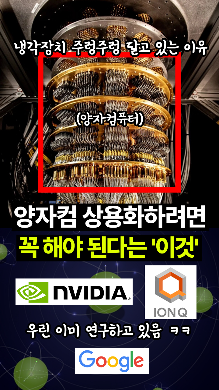 엔비디아는 다 계획이 있었구나양자컴퓨터 품기 위해 앞서나가는 빅테크 기업들 ㄷㄷ 엔비디아 젠슨황 양자컴퓨터 양자역학 오늘의 숏 Beta