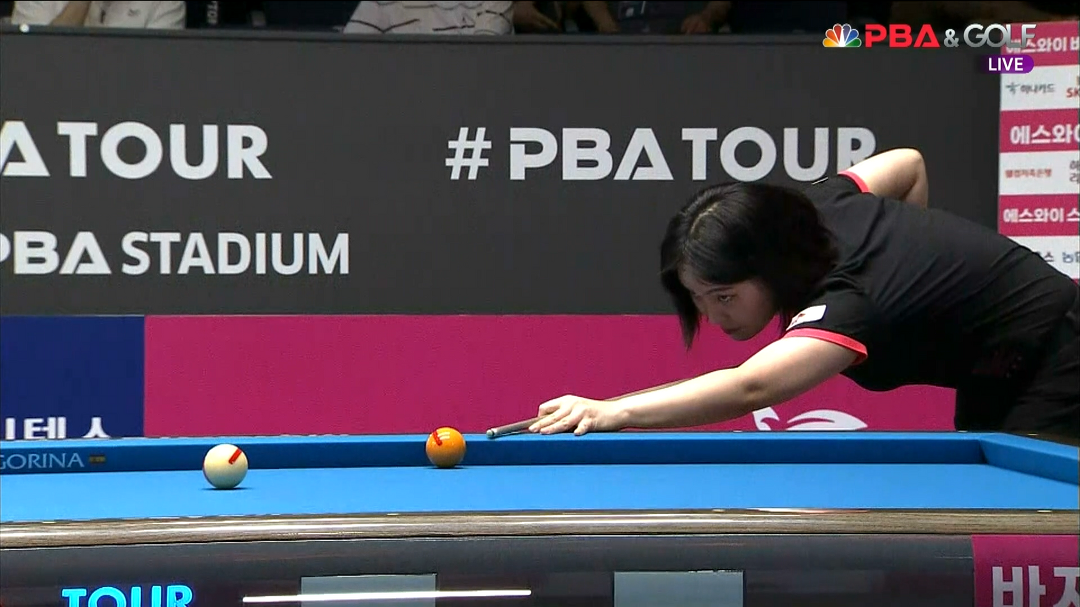 다음스포츠 | 이미래를 잡아내면서 상대 전적 1승 1패를 만들고 16강으로 향하는 강지은![에스와이 LPBA 챔피언십 23