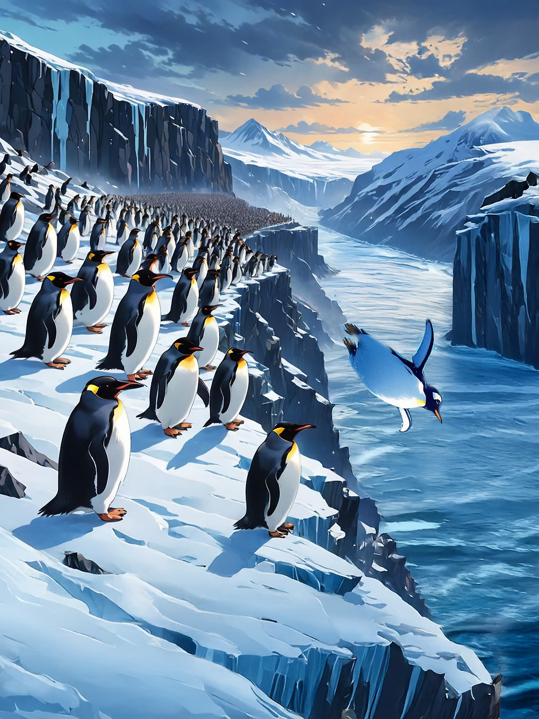 퍼스트 펭귄(First penguin) - 오늘의 숏 beta